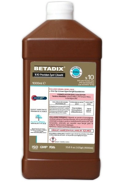 Naturel Batikon Povidone Iyot 1 Litre