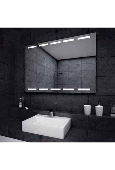 Global Led Mirror 80 x 60 cm Ledli Ayna Dresuar Hol Koridor Duvar Salon Banyo Wc Ofis Çocuk Yatak Odası Boy Global Led Mirror 80 x 60 cm Ledli Ayna Dresuar Hol Koridor Duvar Salon Banyo Wc Ofis Çocuk Yatak Odası Boy