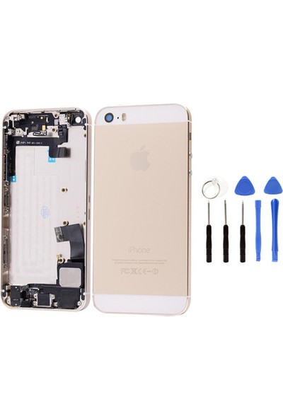Eda Teknik Iphone 5s Dolu Kasa Gold +Tamir Seti