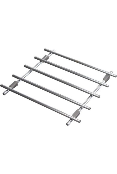 Zuzu Made Lüks Çelik Krom Nihale - Kare Paslanmaz Çelik Nihale Zuzu Made Lüks Çelik Krom Nihale - Kare Paslanmaz Çelik Nihale