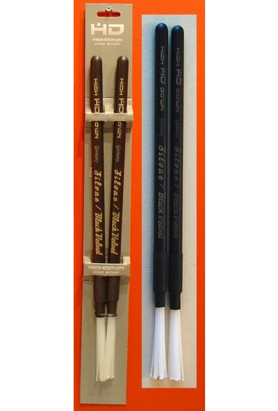 Hd Drums Silonblack Velvet Fırça Baget Hd Drums Silonblack Velvet Fırça Baget