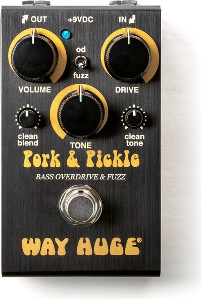 Way Huge WM91 Pork And Pickle Smalls Overdrive Fuzz Pedalı Way Huge WM91 Pork And Pickle Smalls Overdrive Fuzz Pedalı
