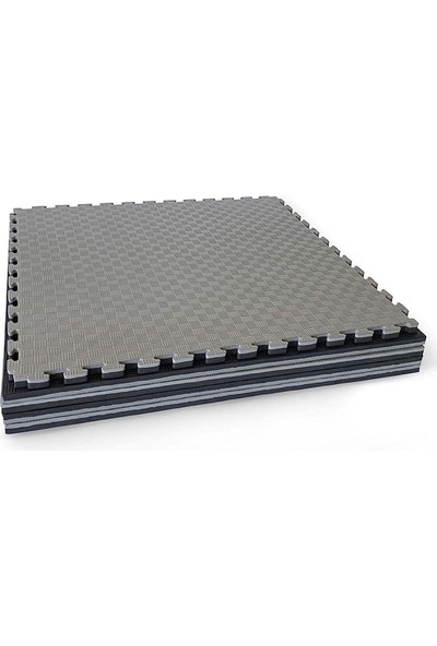 Ges Tatami Minder Gri Siyah 26MM 100X100 Ges Tatami Minder Gri Siyah 26MM 100X100