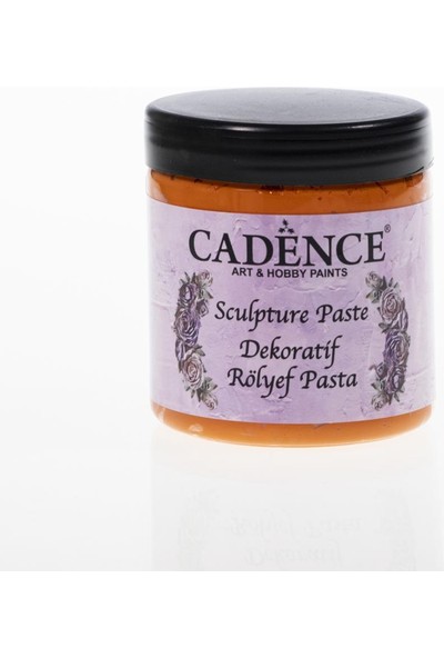 Cadence Sculpture Rölyef Pasta 6817 Turuncu 250 ml Cadence Sculpture Rölyef Pasta 6817 Turuncu 250 ml