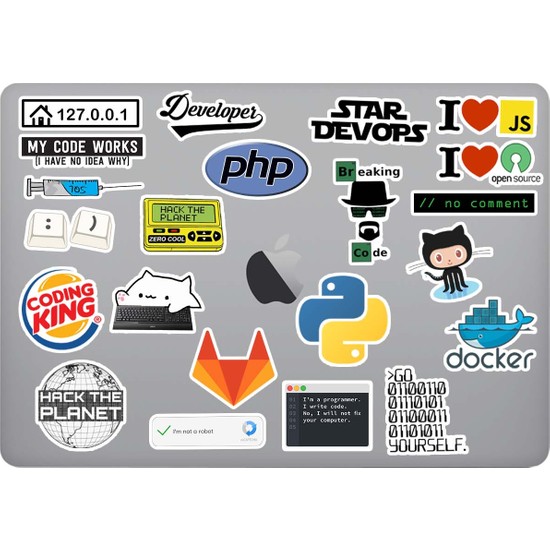 Stickir Yazılımcı, Developer Sticker Paketi 2 - Coder Fiyatı