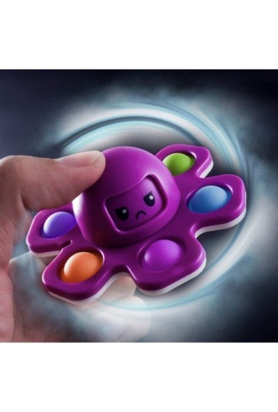 Savas Grup Push Pop Mini Ahtapot Popit Oyuncak