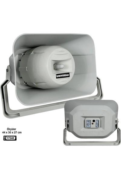 Unıversal Oyuncak Horn Hoparlör IP66 200W Trafolu Unıversal AQUA-160T Unıversal Oyuncak Horn Hoparlör IP66 200W Trafolu Unıversal AQUA-160T