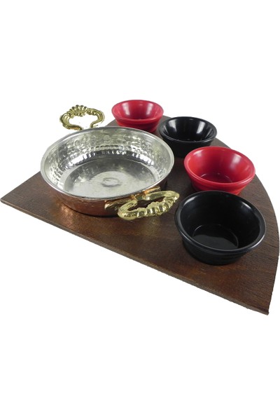 Hazan Store Ahşap Kahvaltı Sunum Tabağı Hazan Store Ahşap Kahvaltı Sunum Tabağı