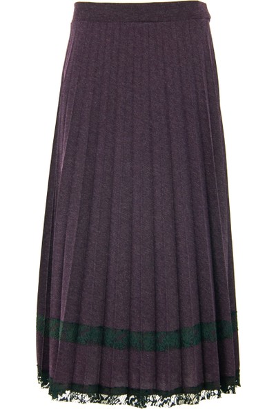 Oppland Kadın Kışlık Pilili Rahat Kesim Likrasız Viskon Kumaş Etek Oppland Kadın Kışlık Pilili Rahat Kesim Likrasız Viskon Kumaş Etek