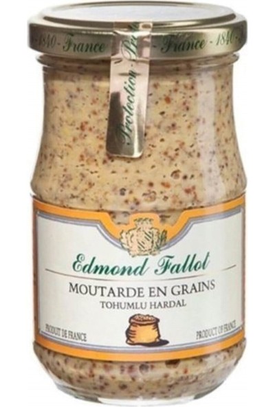 Edmond Fallot Fallot Tohumlu Hardal 205 gr Edmond Fallot Fallot Tohumlu Hardal 205 gr