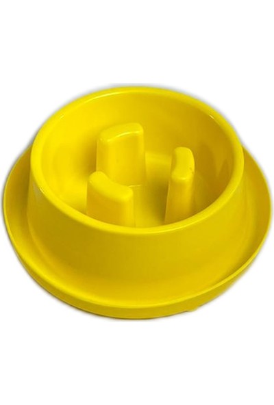 Miapet Plastik Yavaş Yeme Mama ve Su Kabı 400 ml