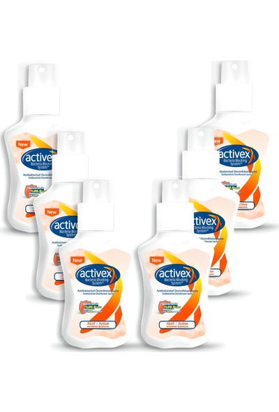 Activex Dezenfektan Sprey 100 Ml X 6 Adet