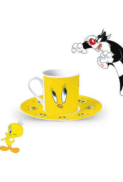 Mabbels Tweety Kahve Fincanı Seti Mabbels Tweety Kahve Fincanı Seti