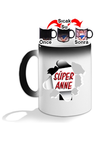 Tisho Anneler Günü Sihirli Kupa Bardak