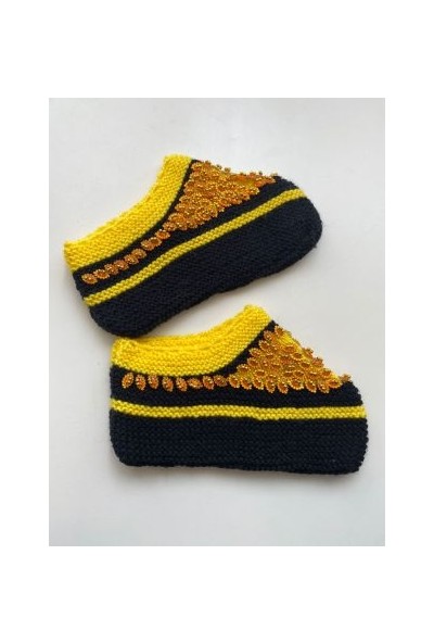 Çakıl Taşı Kadın El Örgüsü Patik