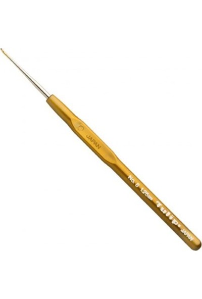 Tulip No:8 1,25 mm Sarı Plastik Saplı Dantel Tığ Tulip No:8 1,25 mm Sarı Plastik Saplı Dantel Tığ