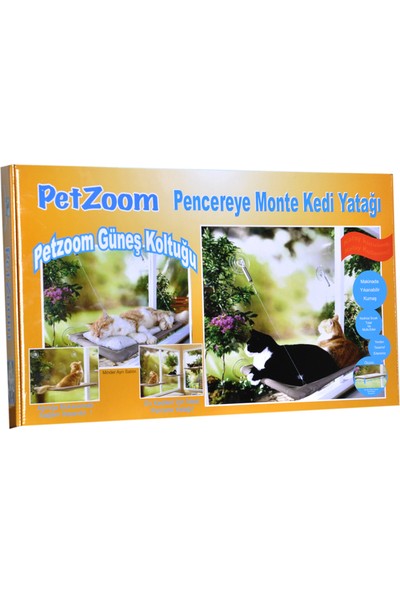 Sinerji Shop Sunny Seat Kedi Pencere Yatağı Cama Yapışan Kedi Yatağı Sinerji Shop Sunny Seat Kedi Pencere Yatağı Cama Yapışan Kedi Yatağı