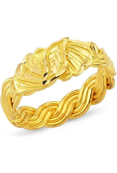 Bilezikhane Erzurum Yüzük Saç Örgüsü 22 Ayar Altın 6.00 Gram