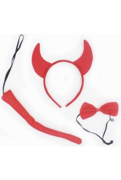 İamokstore Şeytan Kulaklı Yumuşak Taç