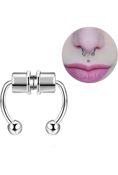 Bylin Cerrahi Çelik Mıknatıslı Fake / Sahte Septum Piercing Bylin Cerrahi Çelik Mıknatıslı Fake / Sahte Septum Piercing