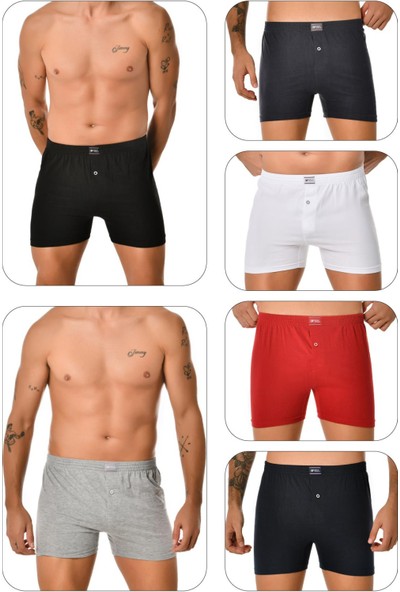 Steve Wolls Erkek Karışık Renk Penye 6'lı Boxer Set 102 Steve Wolls Erkek Karışık Renk Penye 6'lı Boxer Set 102
