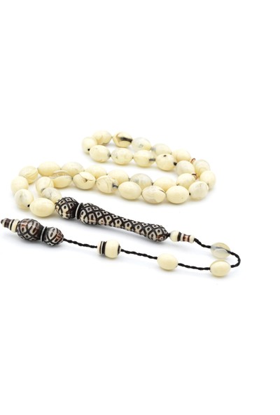 Murty99 Usta Işi Arpa Kesim Siyah Beyaz Toz Pres Kehribar Tesbih Iri Boy Murty99 Usta Işi Arpa Kesim Siyah Beyaz Toz Pres Kehribar Tesbih Iri Boy