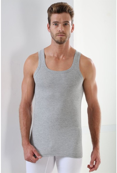 Arma Yıldız Gri Erkek Premium Atlet 6'lı Paket