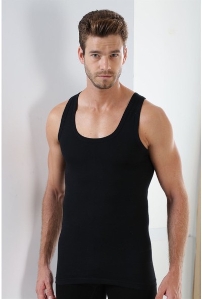 Arma Yıldız Erkek Siyah Penye Atlet 3lü Set Arma Yıldız Erkek Siyah Penye Atlet 3lü Set