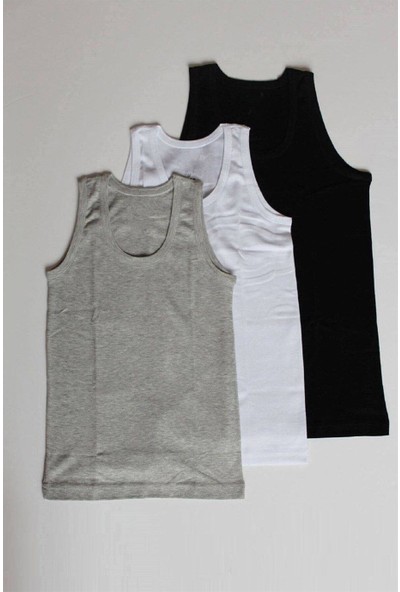 Arma Yıldız Penye Erkek Çocuk Renkli Atlet 3'lü Paket