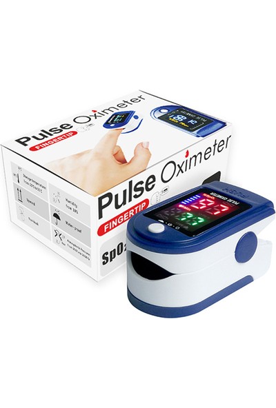 Detelpro Pulse Oksimetre Parmak Tipi Nabız Oksijen Ölçer Detelpro Pulse Oksimetre Parmak Tipi Nabız Oksijen Ölçer