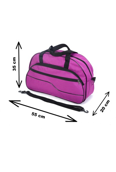 Obay Life Kabin Boy Lila Seyehat Spor Çantası