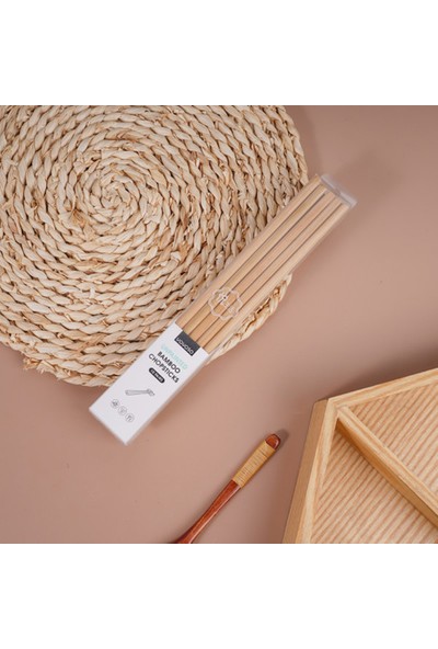 Yoyoso Doğal Bambu Chopstick Seti 10 Çift