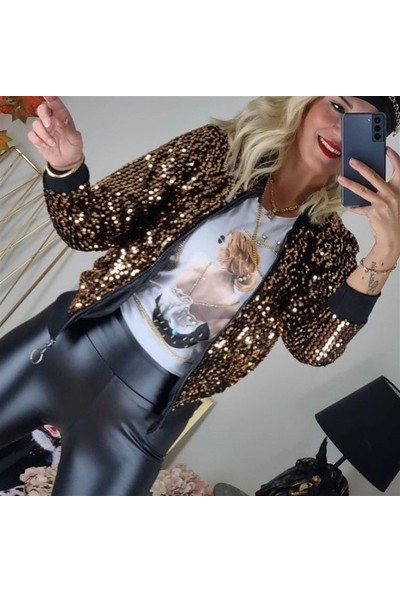 Egs Bayan Pul Payetli Ceket 111334 Egs Bayan Pul Payetli Ceket 111334