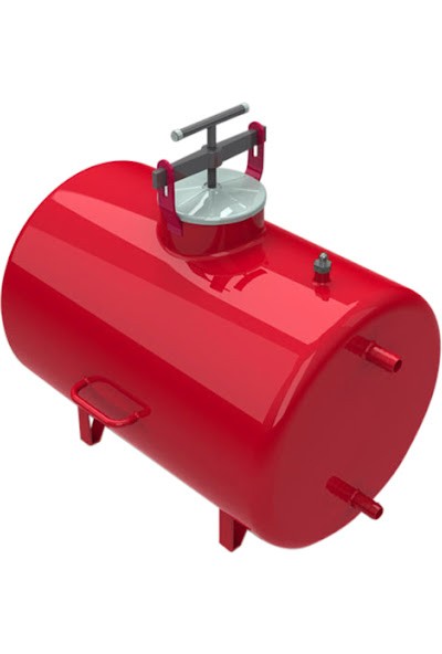 Agroezgi Gübre Tankı Yatay 100 Lt'lik