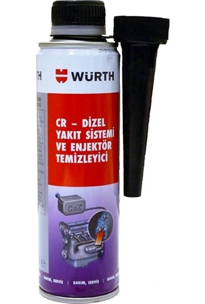 Würth Dizel Yakıt Sistem Enjektör Temizleyici Yeni Nesil 300 ml