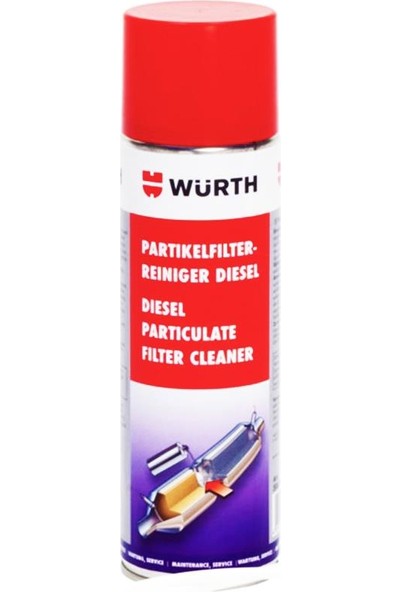 Würth Dizel Partikül Filtre Temizleyici 400 ml Würth Dizel Partikül Filtre Temizleyici 400 ml