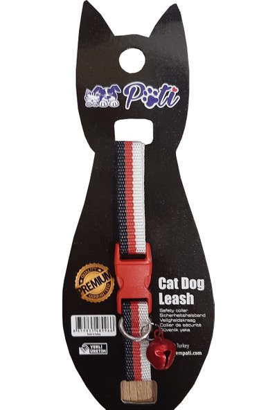 Woddy Zilli Kedi Boyun Tasması Renkli Woddy Zilli Kedi Boyun Tasması Renkli