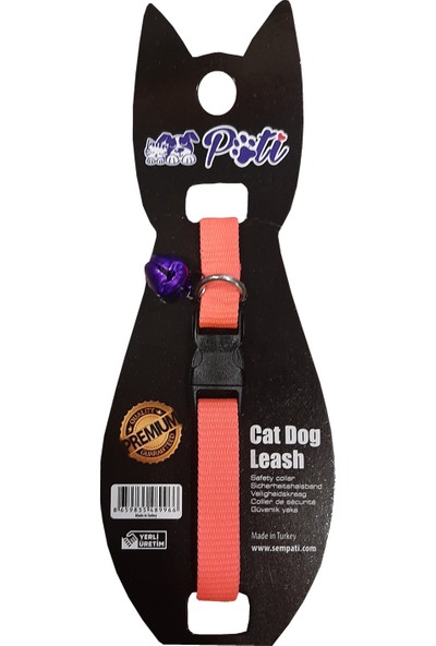 Woddy Zilli Kedi Boyun Tasması Turuncu