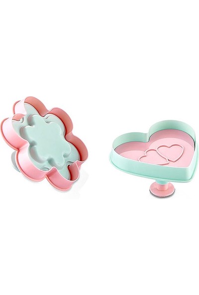 Sun Bakery 2'li Şekilli Kurabiye Kalıbı