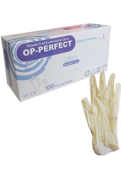 Op Perfect Pudrasız Latex Eldiven
