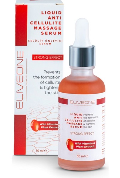 Selülit Önleyici Masaj Serumu - Anti Cellulite Massage Serum 50 ml Eliveone Selülit Önleyici Masaj Serumu - Anti Cellulite Massage Serum 50 ml Eliveone