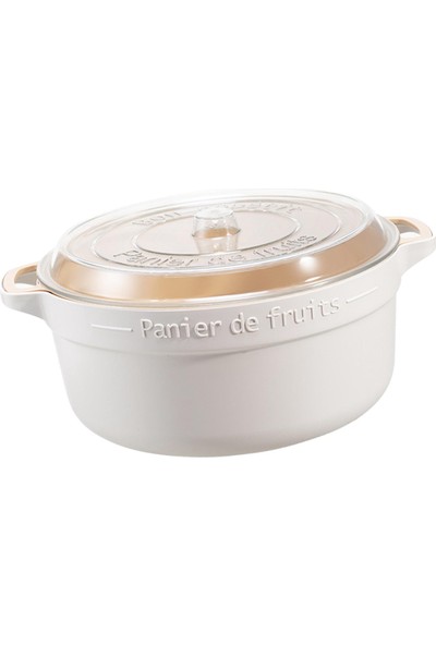 Kesoto Sebze Tahliye Sepeti Mutfak Depolama Gadget'lı Kapaklı Süzgeç Süzgeç Yuvarlak Beyaz (Yurt Dışından) Kesoto Sebze Tahliye Sepeti Mutfak Depolama Gadget'lı Kapaklı Süzgeç Süzgeç Yuvarlak Beyaz (Yurt Dışından)