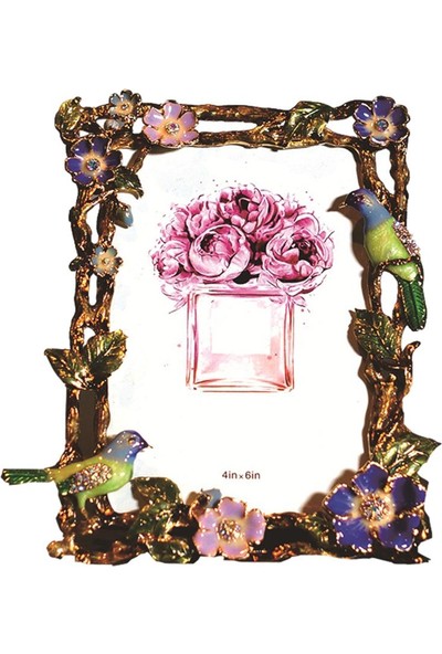 Kesoto Danışma Metal Resim Fotoğraf Çerçevesi Fotoğraflar Fotoğraf Stüdyosu Çiçek ve Kuş Için Çerçeveleri El Sanatları Dekor (Yurt Dışından)