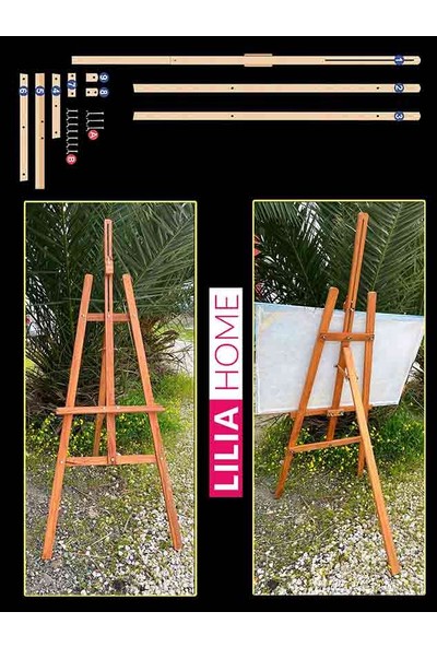 Lilia Home Liliahome Montera Kayın Şövale Lilia Home Liliahome Montera Kayın Şövale