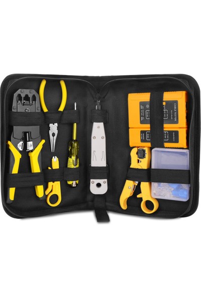 Dtools RJ45 RJ11 RJ12 Ağ Tamir Pensesi Alet Takımı Kablo Test Cihazı ile Yaylı Kelepçe Sıkma Aleti Sıkma Pensesi Ağ Kablo Testi (Yurt Dışından) Dtools RJ45 RJ11 RJ12 Ağ Tamir Pensesi Alet Takımı Kablo Test Cihazı ile Yaylı Kelepçe Sıkma Aleti Sıkma Pensesi Ağ Kablo Testi (Yurt Dışından)