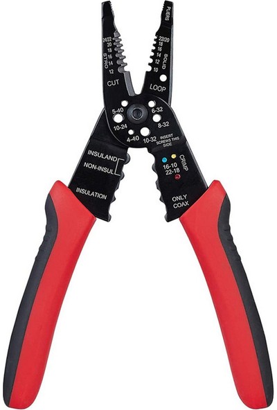 Dtools 8 Inç Çok Fonksiyonlu Tel Stripper Pense Crimper Kablo Kesici Sıyırma Aletleri Sıkma Pensesi El Aletleri (Yurt Dışından) Dtools 8 Inç Çok Fonksiyonlu Tel Stripper Pense Crimper Kablo Kesici Sıyırma Aletleri Sıkma Pensesi El Aletleri (Yurt Dışından)