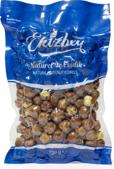 Ekiz Ekizbey Natürel Iç Fındık 250G Vakum Paket Ekiz Ekizbey Natürel Iç Fındık 250G Vakum Paket