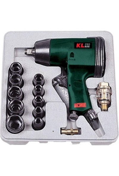KLPRO KLHV403K 1/2'' Setli Havalı Darbeli Somun Sıkma / Sökme