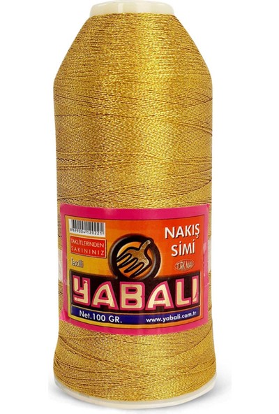 Yabalı Nakış Simi 100 gr Yabalı Nakış Simi 100 gr