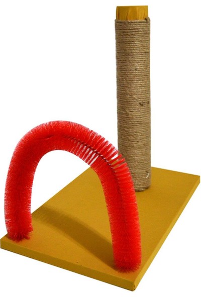 Bio Sand Kedi Kaşıma ve Tırmalama Tahtası Sarı